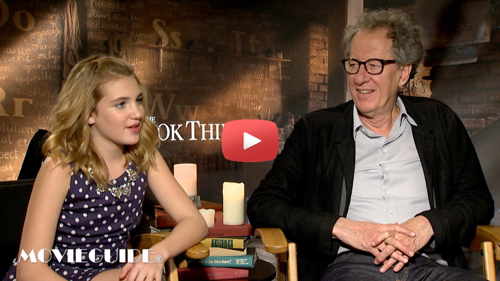 THE BOOK THIEF Interviews - Movieguide | The Family Guide to Movies ...