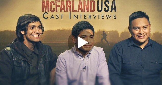 MCFARLAND USA: Interviews with the Cast (Video) - Movieguide | The ...