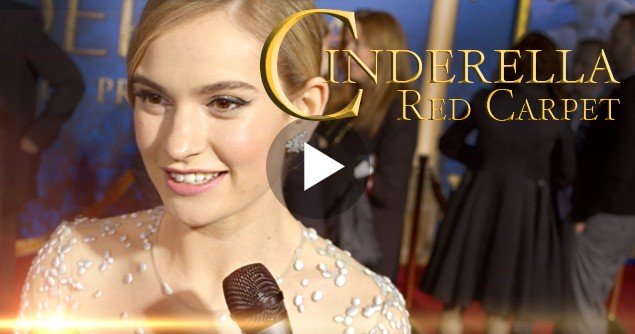 CINDERELLA Red Carpet - Movieguide | The Family Guide to Movies ...