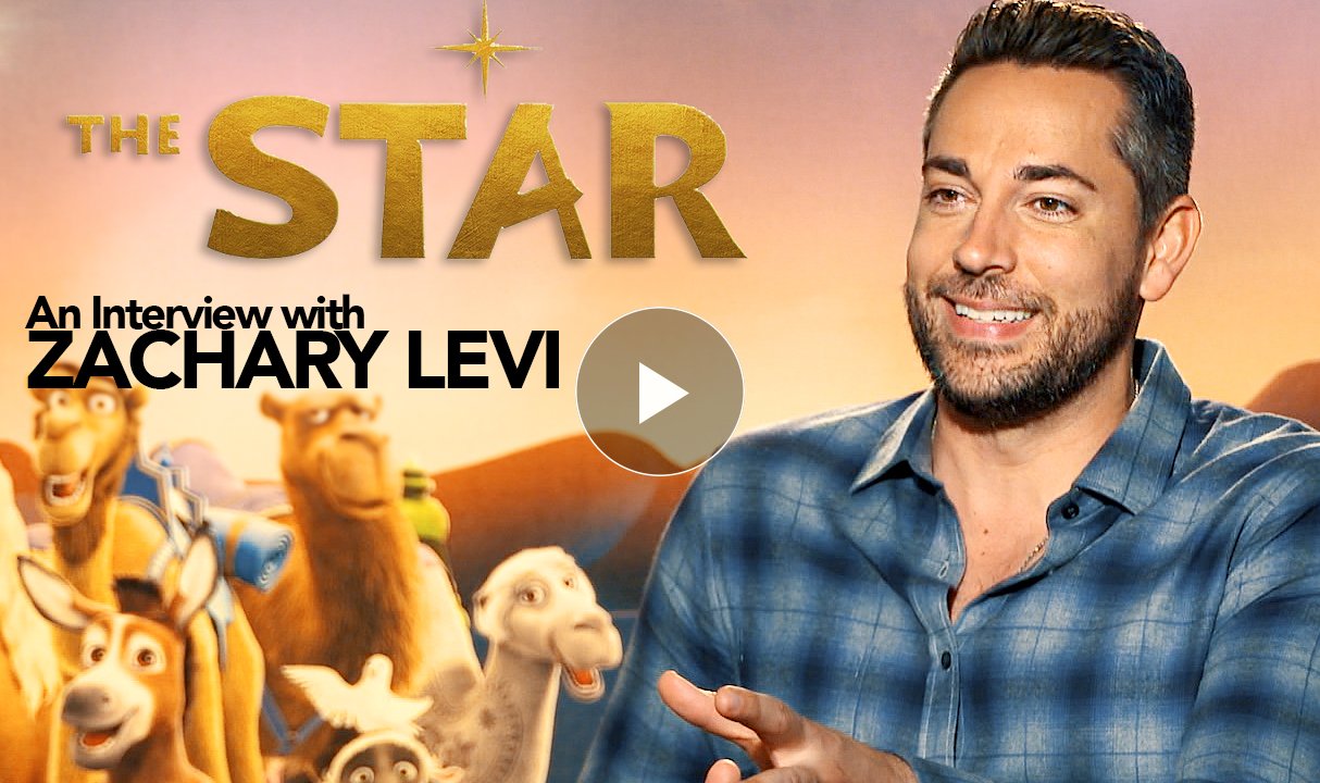 Zachary Levi Interview: THE STAR - Movieguide | The Family Guide to ...