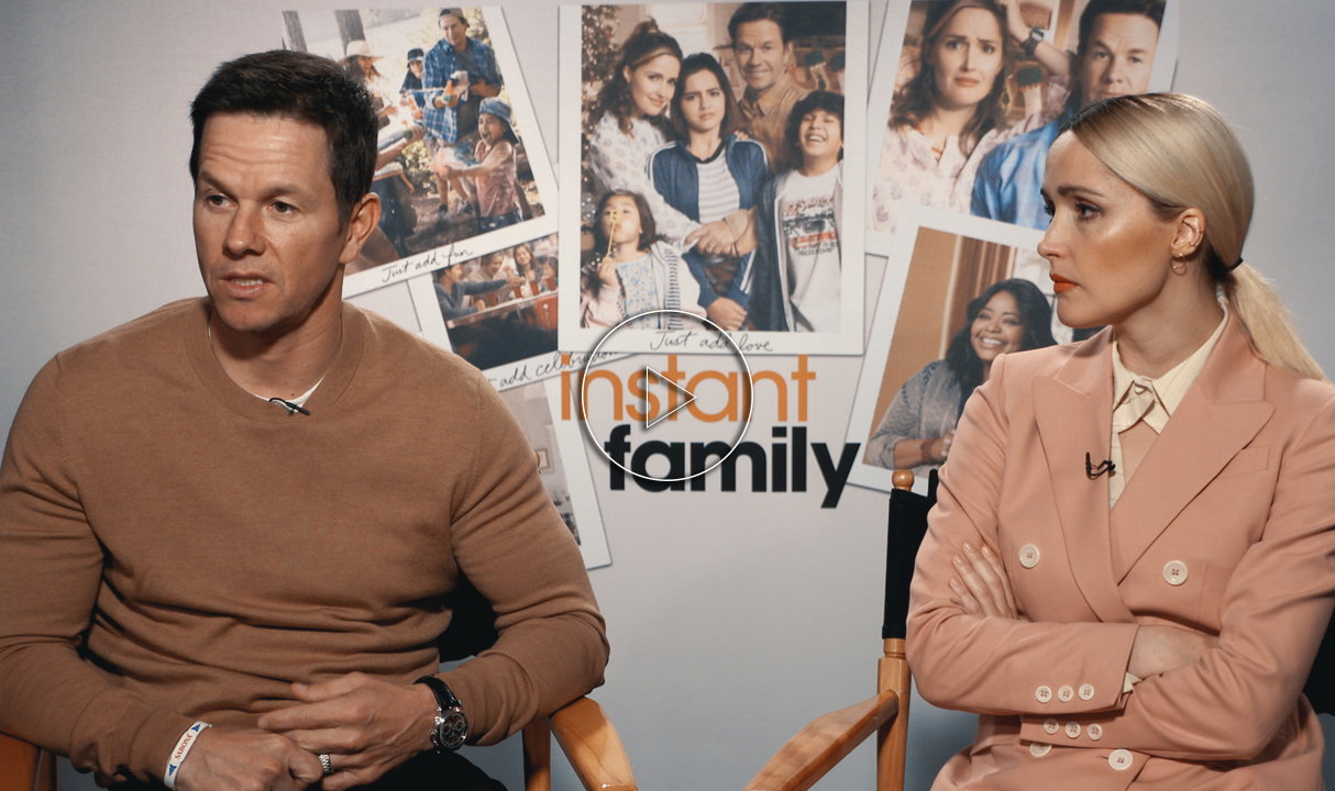 INSTANT FAMILY Interview: Mark Wahlberg & Rose Byrne - Movieguide | The ...