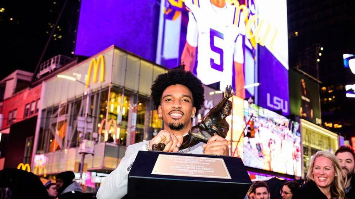 Heisman Winner Jayden Daniels Declares Jesus ‘Is My Rock'