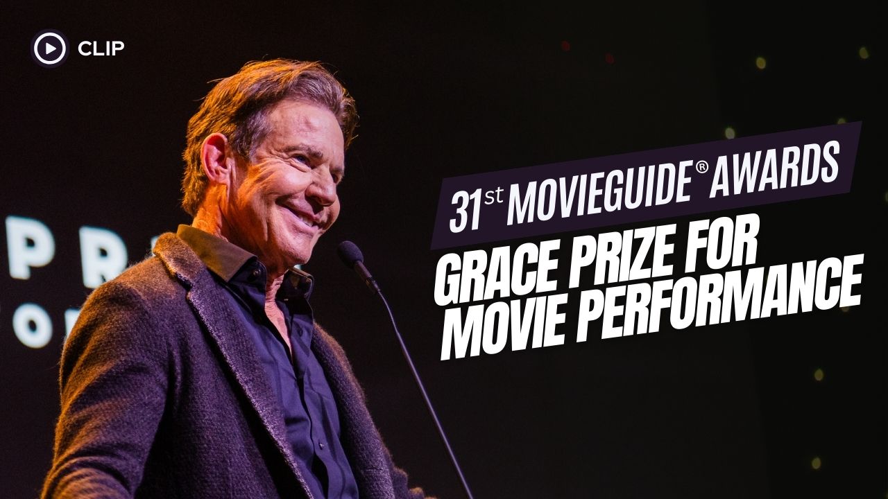 Grace Prize for Movie Performance at the 31st Movieguide Awards ...