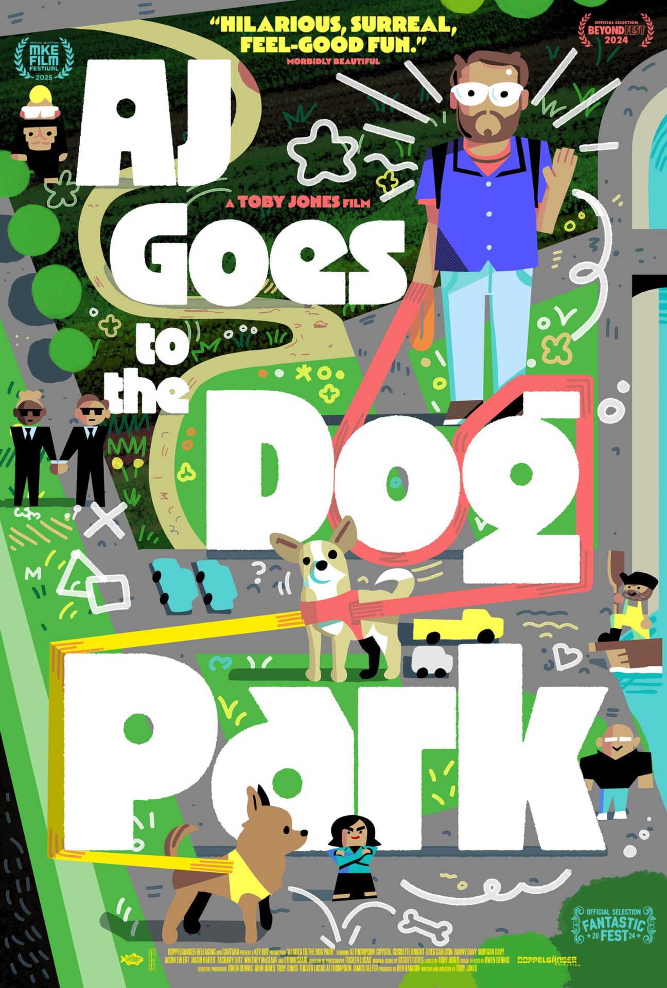 AJ GOES TO THE DOG PARK - Movieguide | Movie Reviews for Families