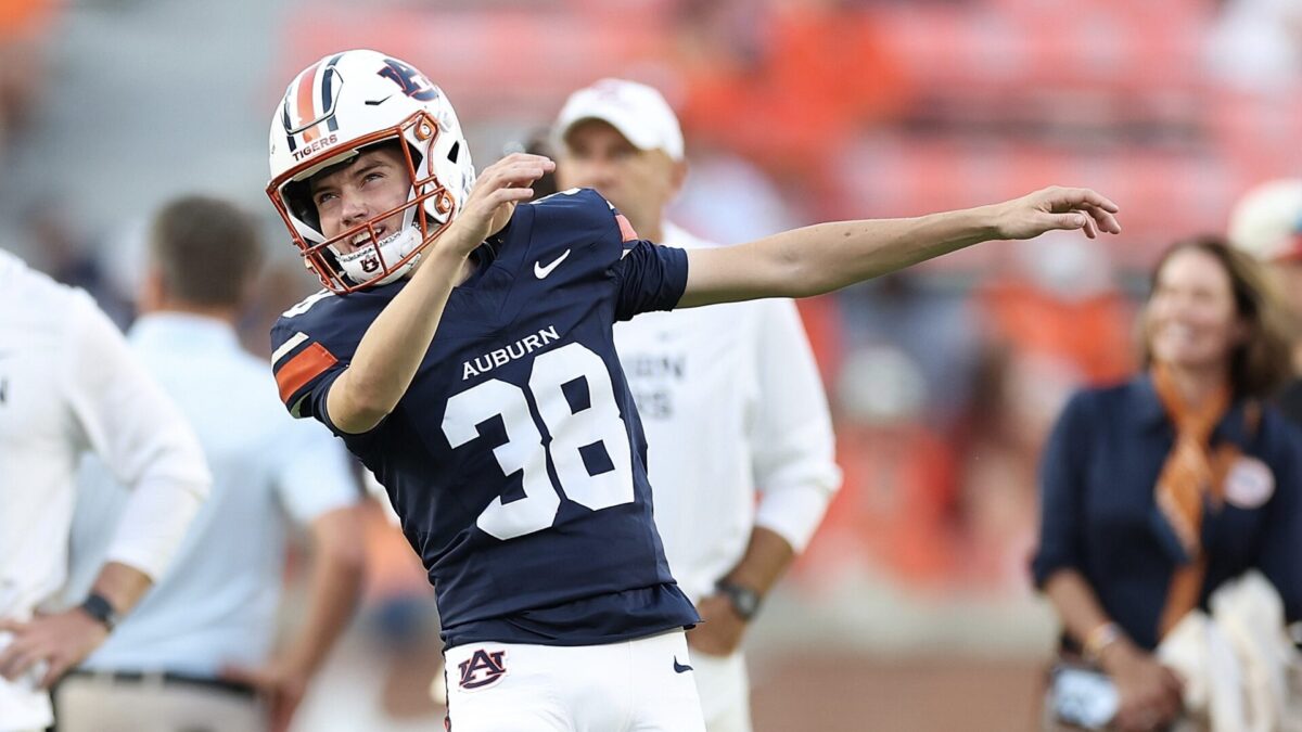 Auburn Kicker Glorifies God Amid Remarkable Comeback Story