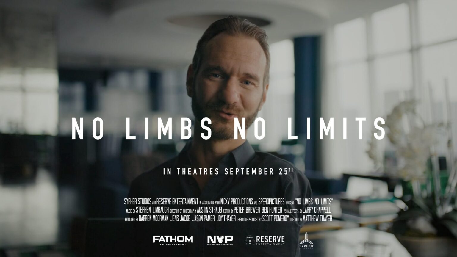 NO LIMBS, NO LIMITS Brings Nick Vujicic’s True Story to Theaters